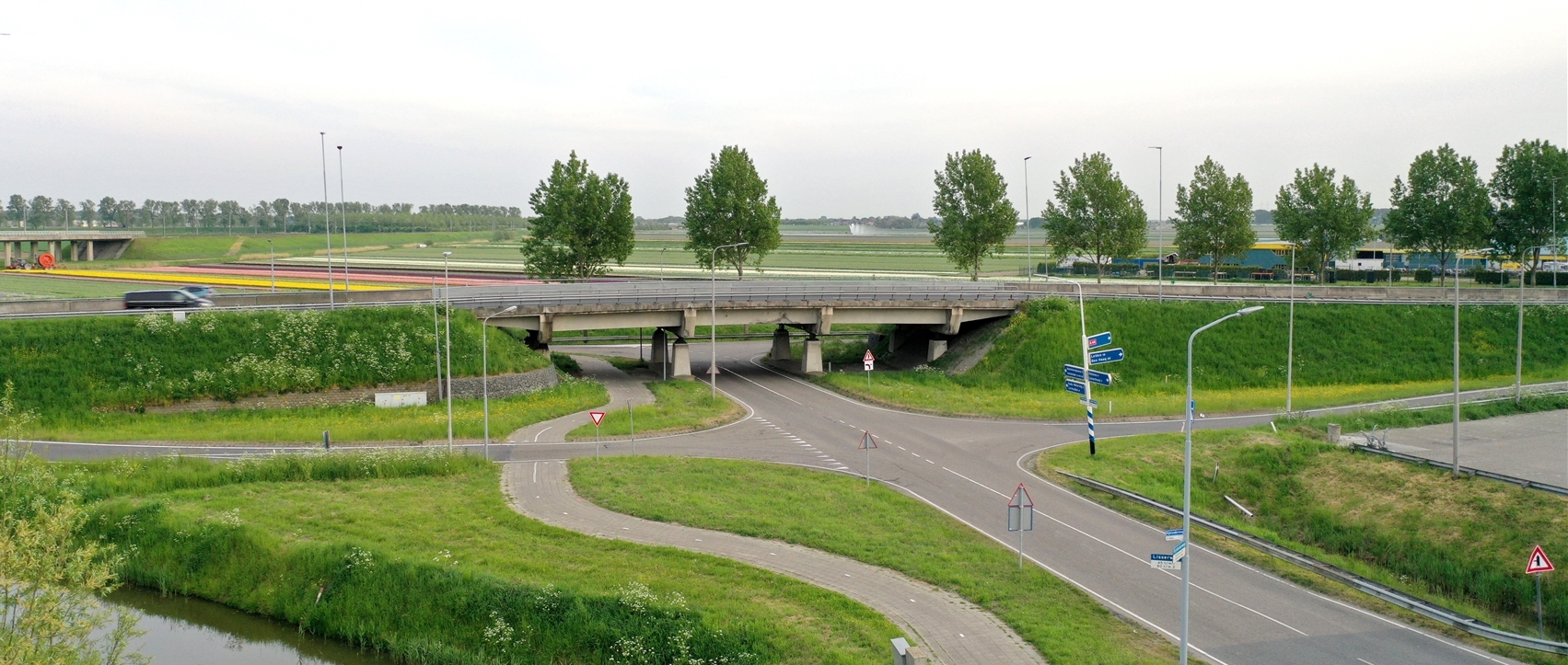 Vervanging eerste A44-viaduct start in oktober 2025 | Breikers